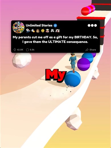 My parents cut me off as a gift for my BIRTHDAY. I gave them the ULTIMATE consequence. Full Video on Unlimitedstories Youtube [FULL STORY] My parents cut me off as a gift for my BIRTHDAY. I gave them the ULTIMATE consequence. I do not own this video, I am posting it purely for views and all the views for the long video can go straight to the original creator. If Unlimitedstories sees this video and would like to take these videos down please message me directly #reddit #redditreadings