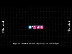 Learn Long Division with 368 ÷ 4 — Fun & Easy for Kids! 🧮✨