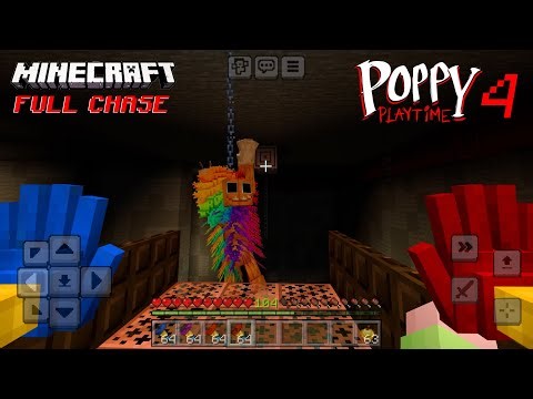 [Full Chase] Poppy Playtime Chapter 4 - Minecraft map