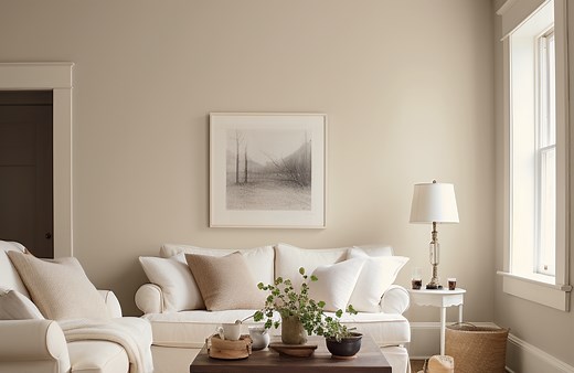 Farrow & Ball Drop Cloth Colour Review by Claire Jefford