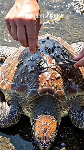 Sea Turtle Gets Second Chance at Life #conservation #wildlife