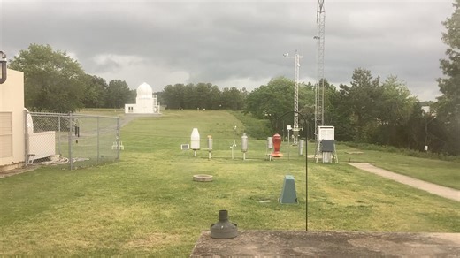 Here’s a short time lapse looking north from our office as the area of rain moved in from the west, ending at 10:30 AM. It’s always neat seeing the cloud movement over a period of time. | US National Weather Service Little Rock Arkansas