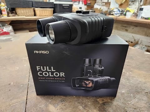 AKASO Seemor 200 Full Color Night Vision Goggles. These things are amazing! Review video.