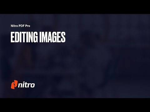 Nitro Pro: Editing Images