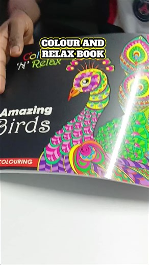 Coloring for Relaxation: Stress Relief with Colour Books