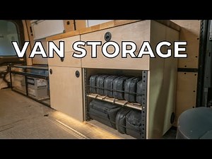 Making a DIY CAMPER STORAGE MODULE