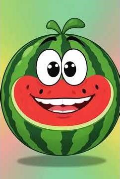 “Watermelon for Kids | Talking Watermelon Cartoon | Learn Fruit Names”