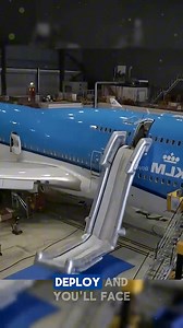 177K views · 142 reactions | Deployment of airplane emergency evacuation slide.勞 | Monserrat Abuda | Facebook