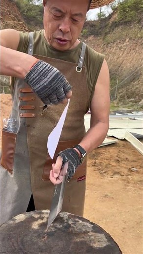 The sharpest knife cuts paper