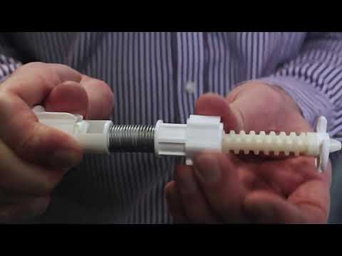 How to Tension a Cordless spring action Roller Blind