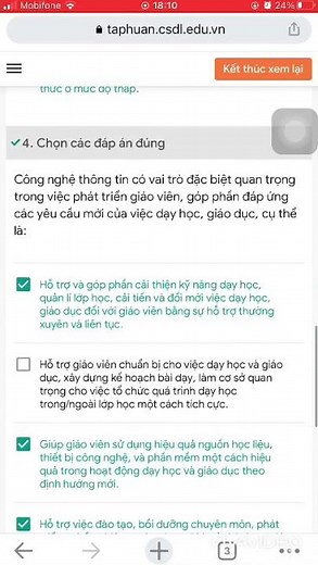 ĐÁP ÁN CÂU HỎI TRẮC NGHIỆM NỘI DUNG 1 MODUN 9