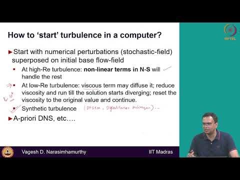 63. Introduction to Direct Numerical Simulations (DNS) - II