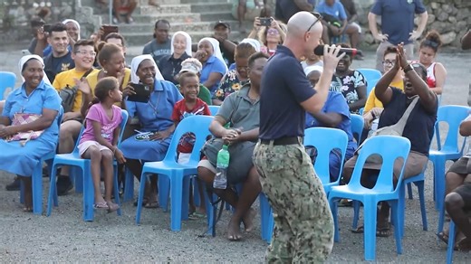 35K views · 1K reactions | #PacificPartnership24 Talk about an international jam session!  U.S. Pacific Fleet Band and Royal Australian Navy Band played at Holy Cross Cathedral in Solomon Islands and did an AWESOME job as always!  Video by US Army CPL Anthony Martinez . . . U.S. Embassy - Honiara, Solomon Islands U.S. Navy All Hands Magazine U.S. Indo-Pacific Command U.S. Pacific Fleet | Pacific Partnership | Facebook