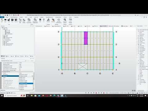 9.1 Steel Deck, Shear Stud Connector, Mesh in Tekla Structural Designer 2024: AISC 360-16