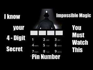 I know your 4 digit Pin code number. You must watch this