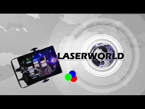 How does a modern RGB white light laser system work? EXPLAINED | Laserworld
