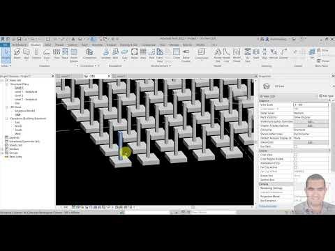 34- Create foundation by point - DYnamo applications course