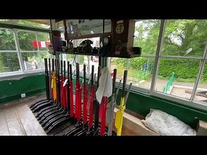 Isfield Signal Box at the Lavender Line 2025