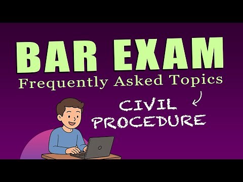 Frequently Asked & Must-know Provisions for the 2026 BAR Exams | Remedial Law : Civil Procedure