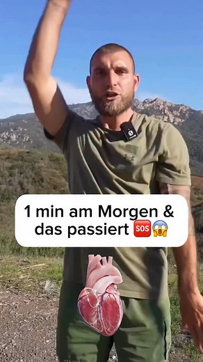 2.1K views · 6K reactions | Kommentiere „Routine“ für die perfekte Morgenroutine⬇️⬇️⬇️ Unglaublich, was 1 Minute am Morgen mit deinem Körper macht “ ⚡ Weniger Cortisol.  Bessere Verdauung.  Mehr Energie. #Gesundheit #Mindset #MorningHack #morgenroutine #positivität #negativität #news #zellen #gedanken #mindset | Mr. High Level | Facebook