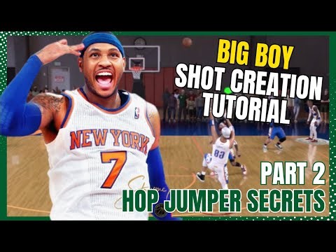 NBA 2k26 - BIG BOY Shot Creation Tutorial - Pt 2 - Hop Jumper Secrets