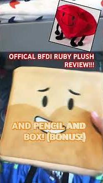 Reviewing The OFFICIAL BFDI RUBY PLUSH!!! #bfdi #ruby #bfb #tpot #bfdia🔥🔥🔥🔥🔥🔥🔥🔥🔥🔥🔥🔥🔥🔥