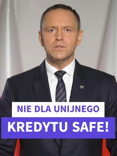 Prezydent Nawrocki staje dziś w obronie polskiej suwerenności, która nie jest na sprzedaż za żadne zagraniczne pożyczki. Nasz rząd udowodnił, że można realizować rekordowy program rozbudowy Wojska Polskiego w sposób podmiotowy. Temu też służy prezydencki projekt polski Safe 0%!