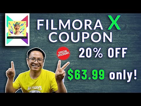 [20% Off] Filmora Coupon Code Code - Filmora X Lifetime License Coupon