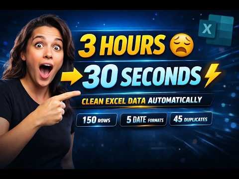 Clean Messy Data FAST with Power Query