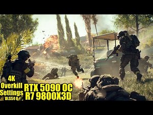 Battlefield 6 New Eastwood Map Domination RTX 5090 OC & R7 9800X3D | 4K OVERKILL DLSS4 Quality(HDR)