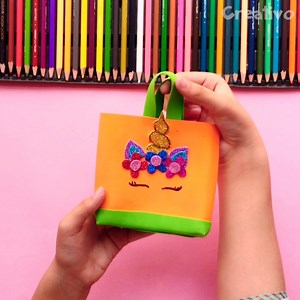 Here is an easy craft you can make with the kids to brighten up your day! 😍 | Creativo UK