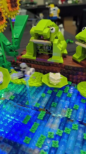 LEGO Frog Pond by Taylor Heanue #lego #legotiktok #legotiktoker #legos