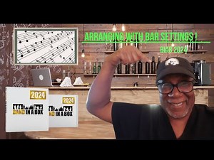 Bar settings explained for epic music in Band in a Box 2024