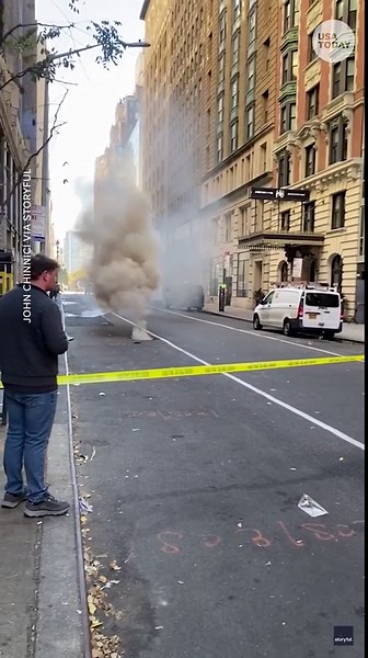 Manhole 'boom' reported in NYC