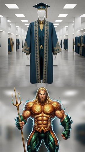 5 Superheroes Graduating in Style! 🎓🔥 Aquaman, Thor, Flash, Deadpool & Black Panther Outfits