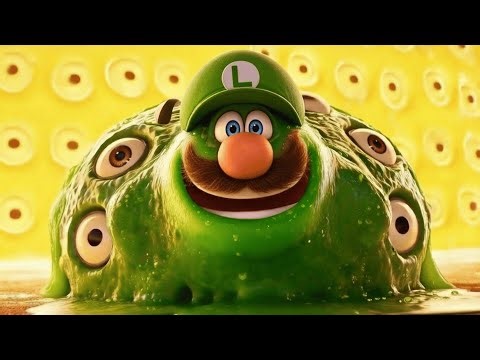 The Super Mario Bros. Movie but it's ruined by AI