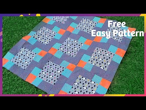 Free Quilt Pattern | Easy Baby Quilt