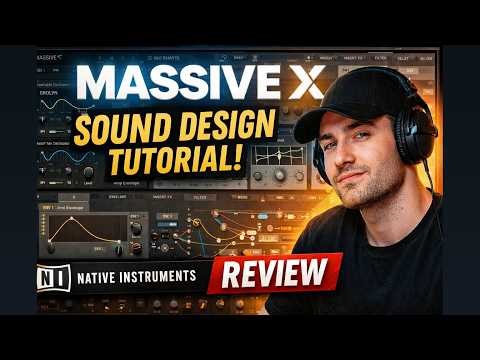 MASSIVE X Walkthrough – Complete Sound Design Tutorial | Native Instruments MASSIVE X Review