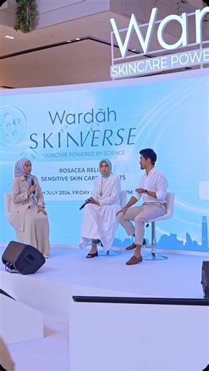 Join us for an educational session on rosacea and how to care for sensitive skin!✨ Learn about the causes, symptoms, and triggers of rosacea, and discover expert tips on managing and soothing this skin condition. Our specialists will share insights on the best skincare routines, gentle products, and lifestyle changes to help you achieve calm, healthy skin. Empower yourself with knowledge and take control of your skin health. #WardahSkinverseMY #SkincarePoweredbyScience | Wardah Beauty Malaysia