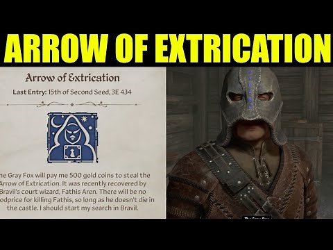 Oblivion Remastered - Arrow of Extrication quest guide Walkthrough (Steal the arrow)