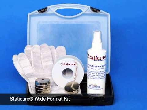 Staticure Wide Format Kit - Static Eliminators for Digital Printing