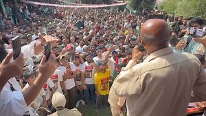 Er Rashid in Karnah huge crowd | The Voice of kashmir Live