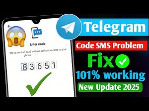 How To Fix Telegram Code SMS Problem (2025) | Fix Telegram Not Sending Code | OTP Not Received Solve