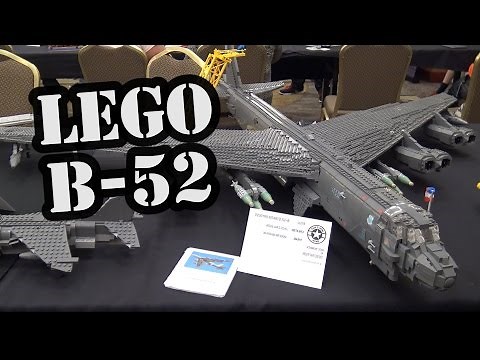LEGO B-52 Stratofortress Jet Bomber | World War Brick 2017
