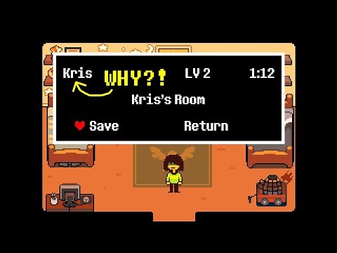 Why Does Kris have a Save File in Deltarune?