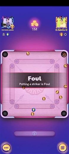 Ultimate Carrom Disc Pool Challenge on 1M Table