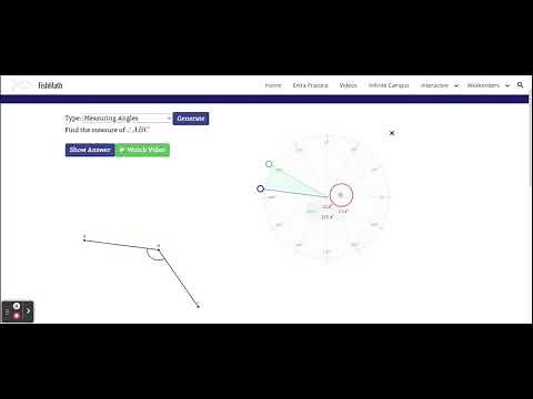 Measuring Angles Using the Protractor Extension