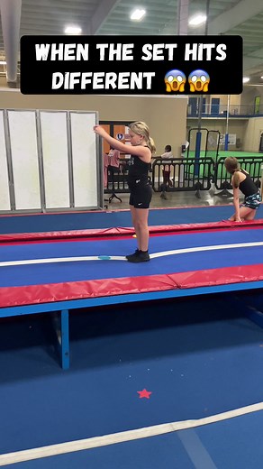 Roundoff handspring layout on the tumble Trak.. #tyflipzz #tream #cheerleader #cheerleading #gymnastics #tumbling #reel #believe | TyFlipzz