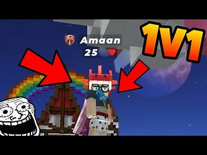 1V1 Battle Against AMAAN BG in BedWars!! 🔥 Insane Battle!! (Blockman GO)