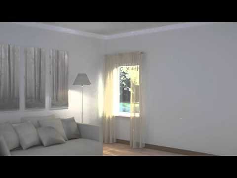 How to Dress Windows with Curtains | For Windows that are close to a Wall
